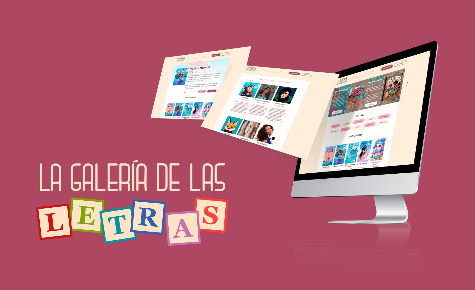 La galería de las LETRAS: Una librería especializada en libros infantiles.